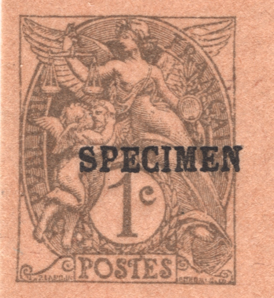 FRANCE Cover Postal Stationery *SPECIMEN* (English Type) 1c Wrapper ...